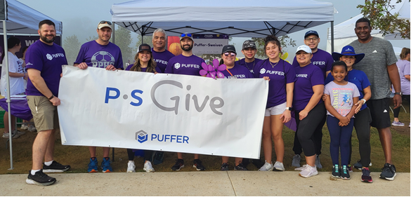 Making Strides: Team Puffer Walks to End Alzheimer’s 2024
